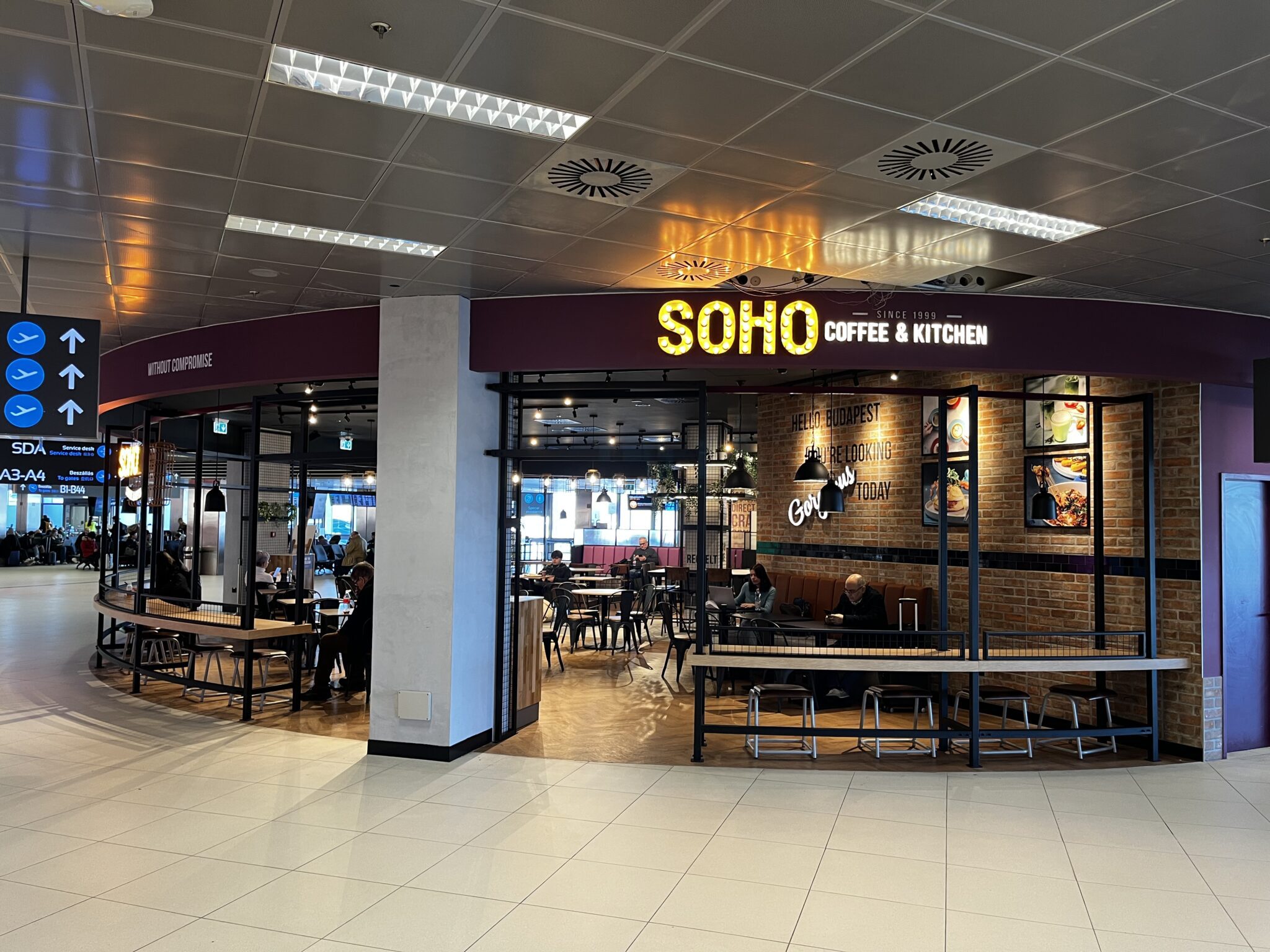 SOHO Coffee Opens First Hungarian Outlet at Budapest Airport | SOHO Coffee Co.